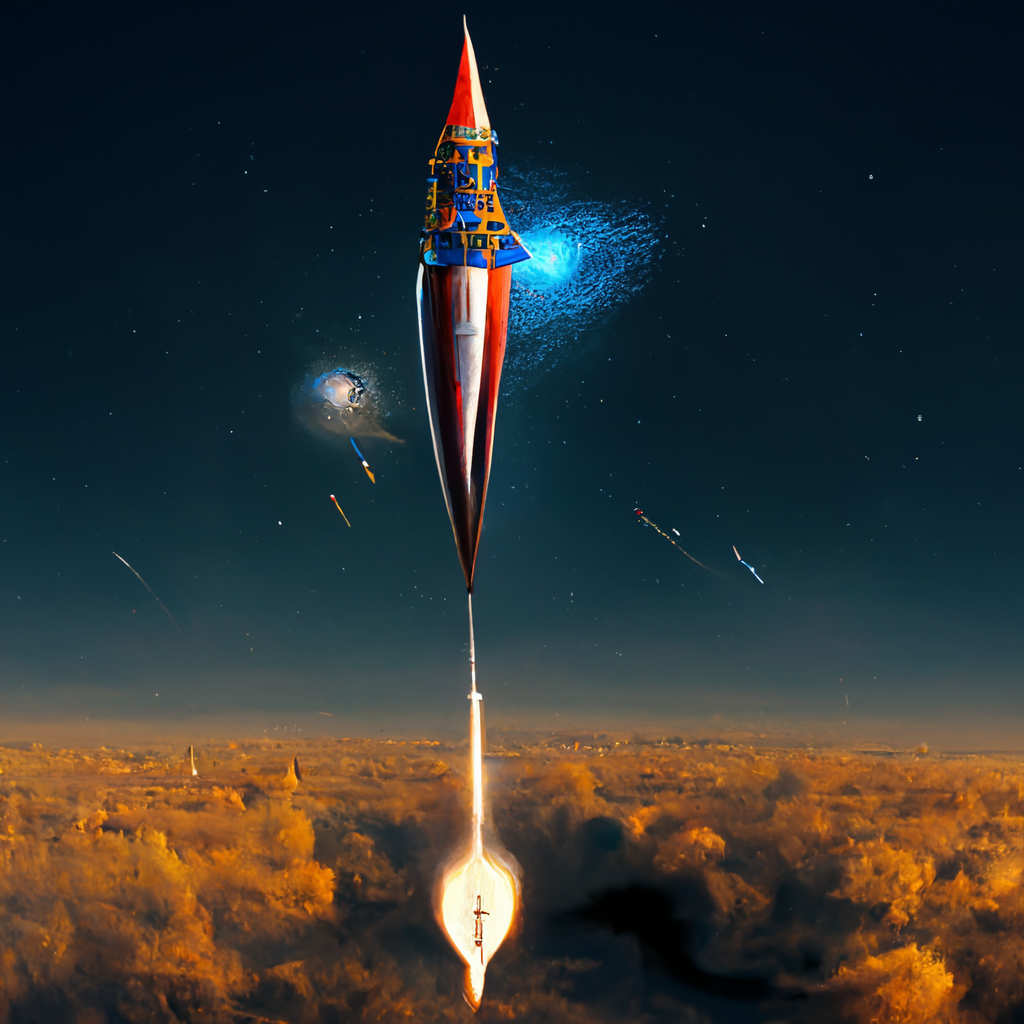 Medieval Rocket - NFT Showroom