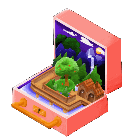 Landscape in a Box - NFT Showroom