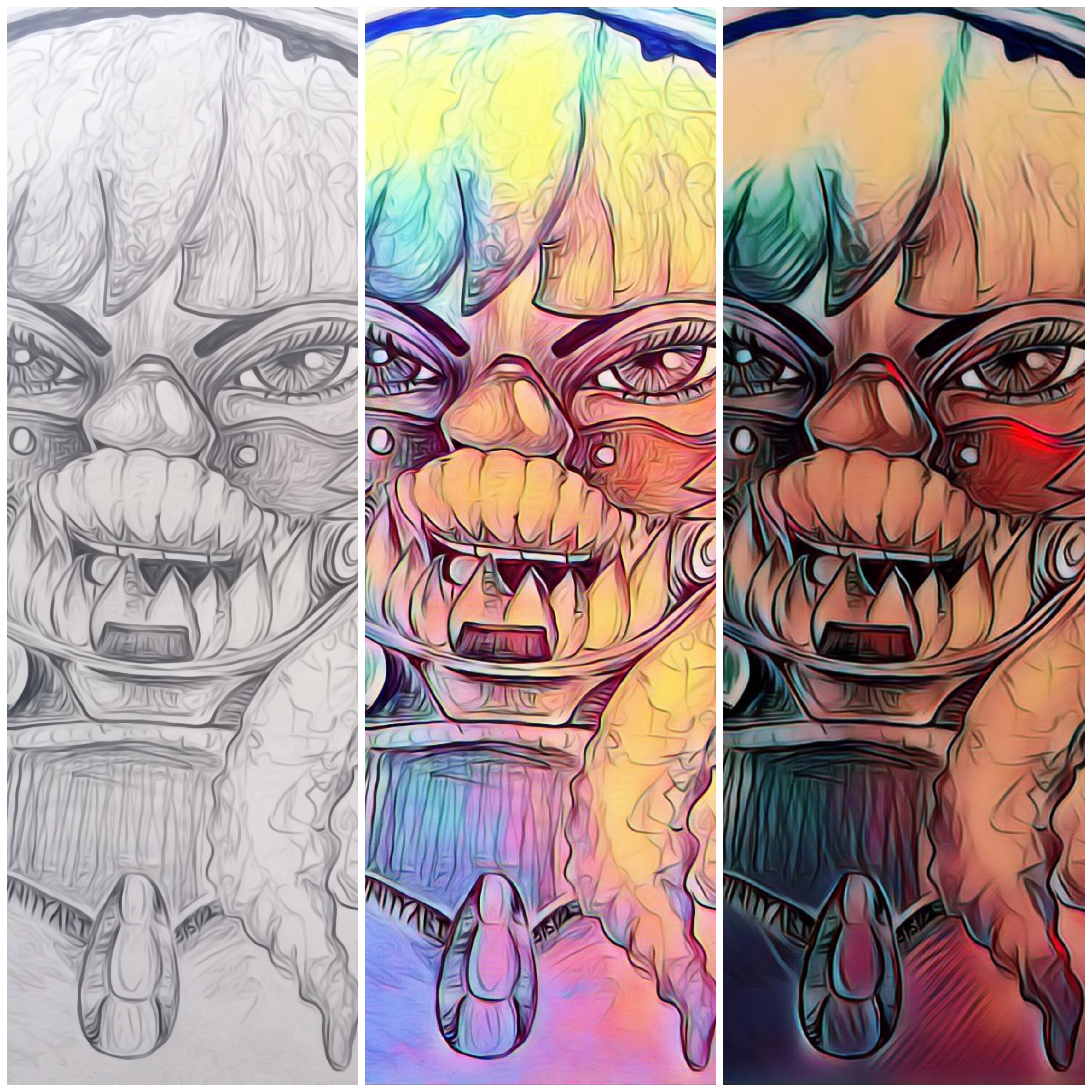 No. 4 Cyberpunk Demon Girl - NFT Showroom